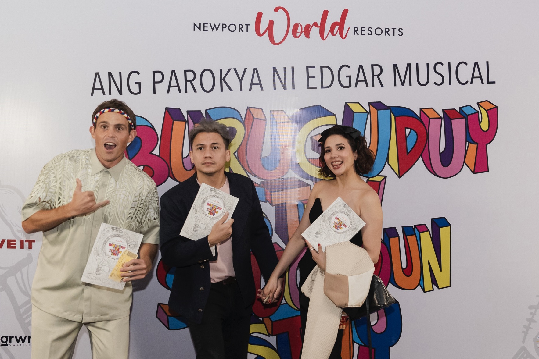 Spotted at the gala night of Buruguduystunstugudunstuy: Ang Parokya ni Edgar Musical | Newport ...